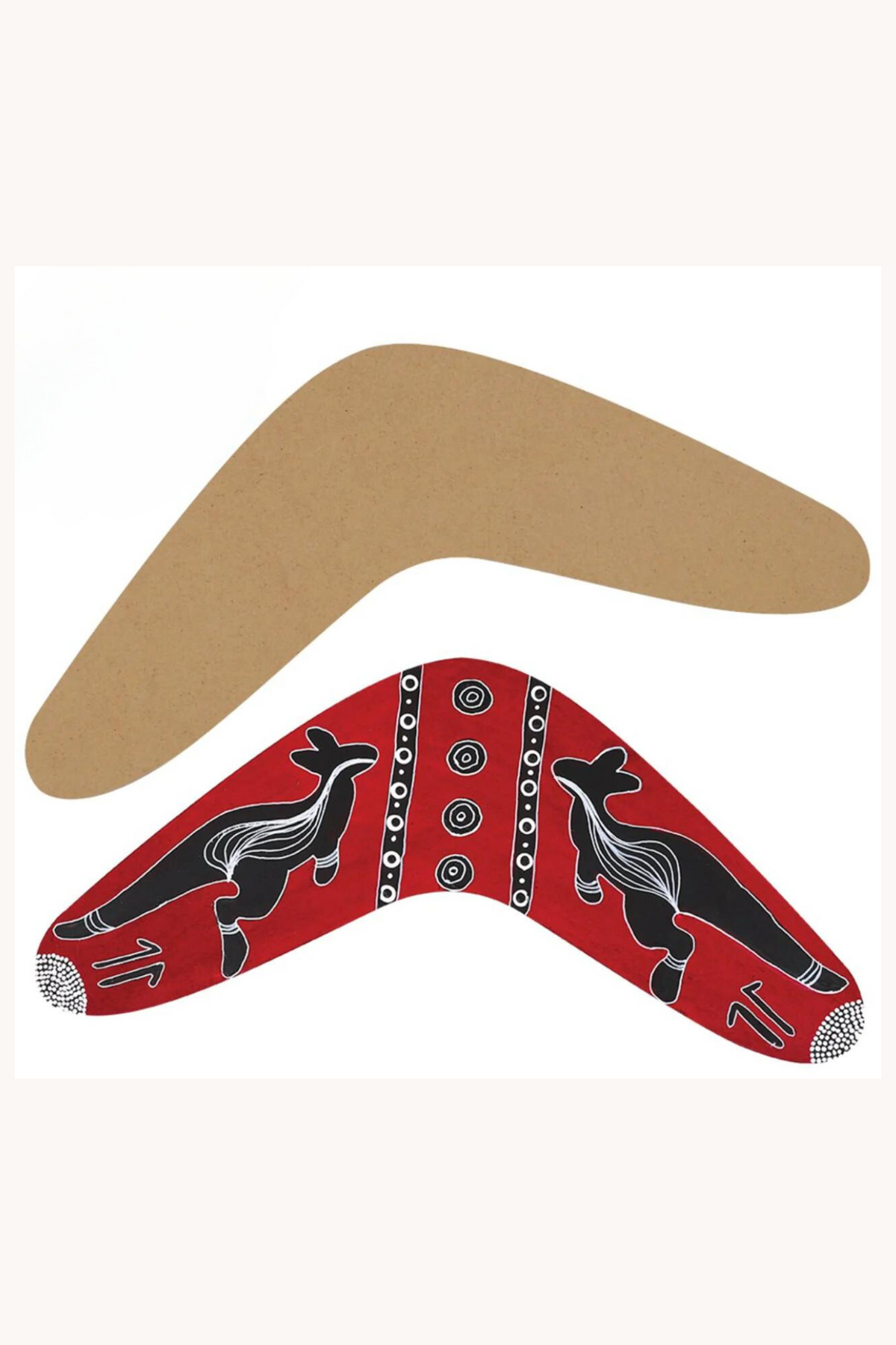 Wooden Boomerang Shapes Pack of 10 – Kakadu Plum Co